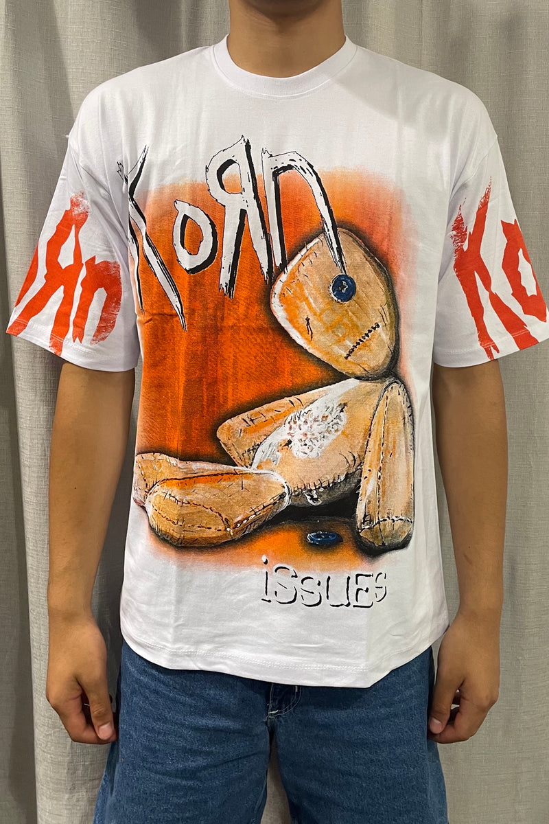 Korn - White TShirt