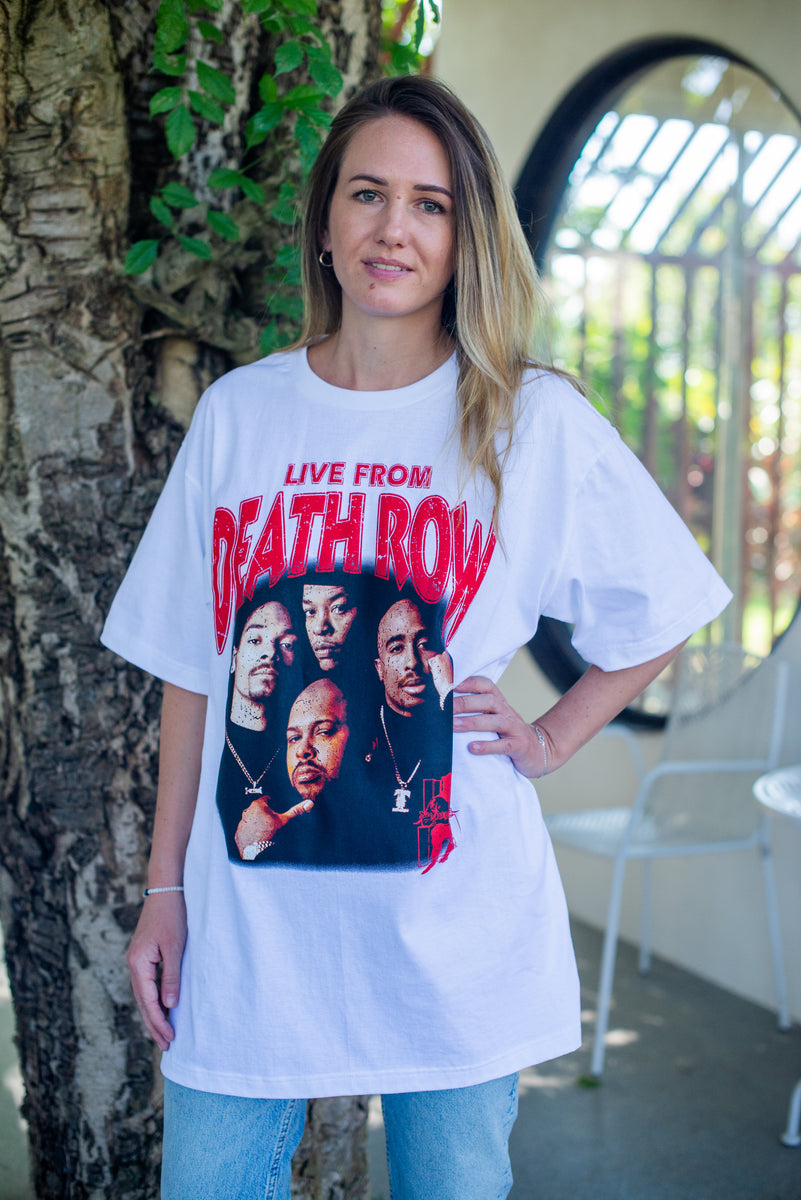 Live from Death Row - White TShirt