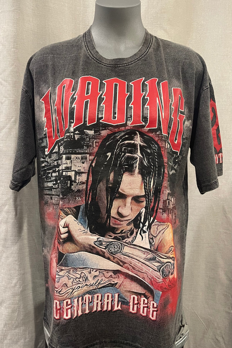 Central Cee - Vintage Grey TShirt