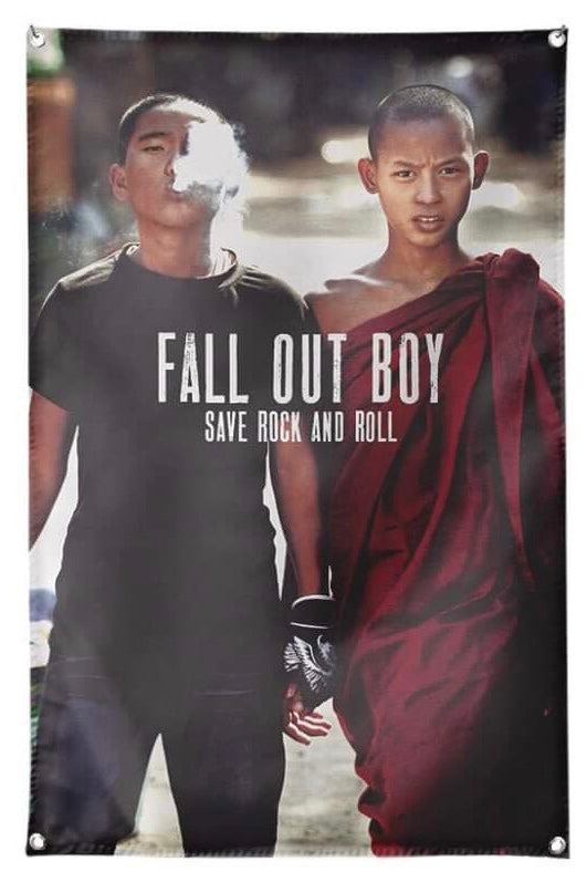 Fall Out Boy Flag - Save Rock and Roll